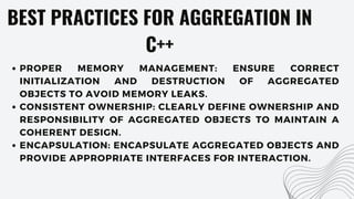 Aggregation in C++ Power of Data Composition.pdf | Programming Languages | Computing