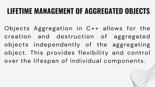Aggregation in C++ Power of Data Composition.pdf | Programming Languages | Computing
