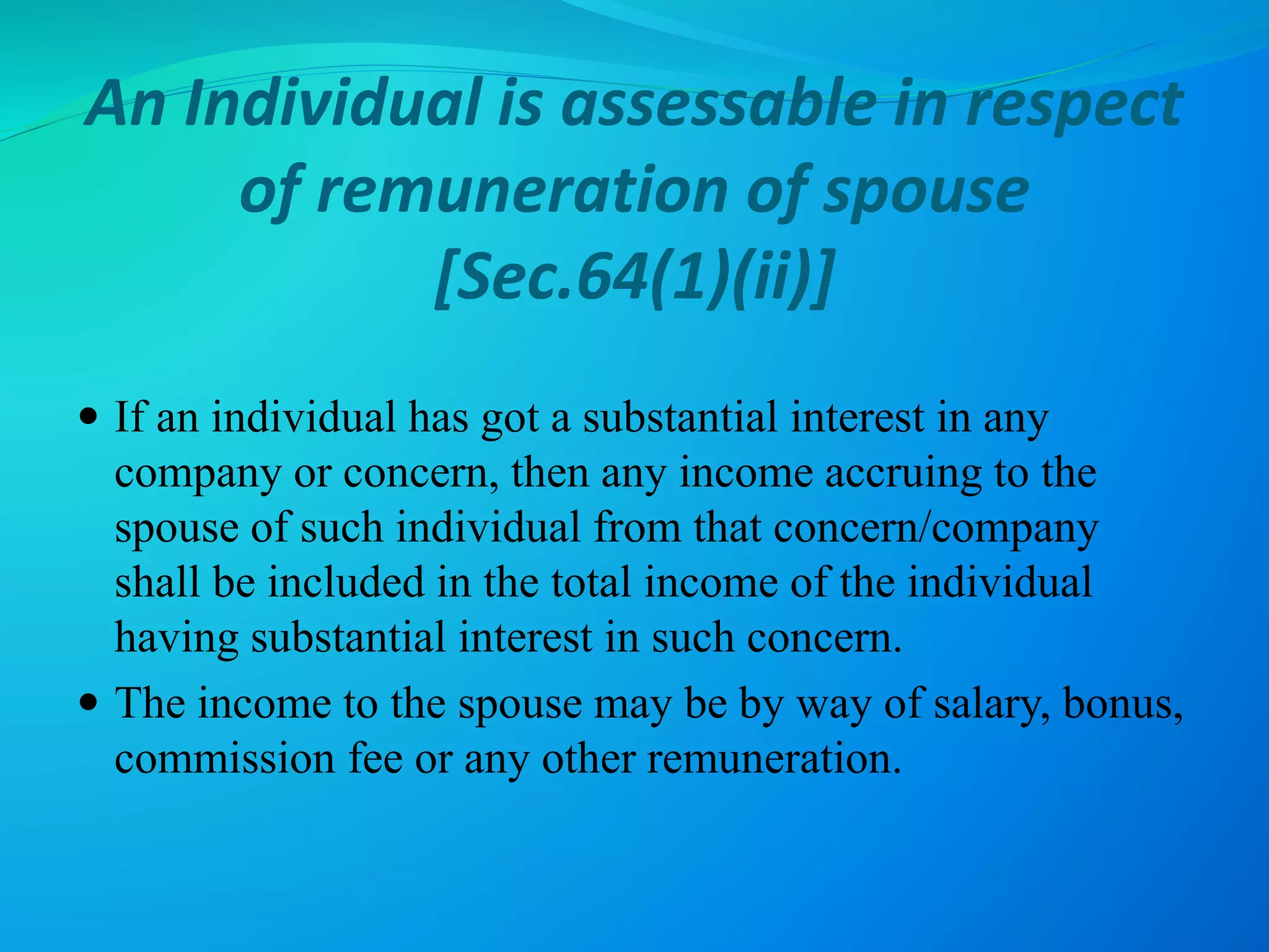 Aggregation of income | PPTX