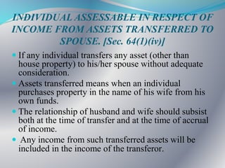 Aggregation of income | PPTX