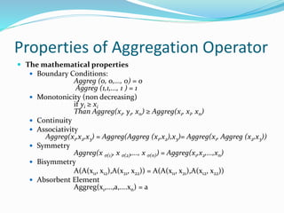 Aggregation operator for image reduction | PPT