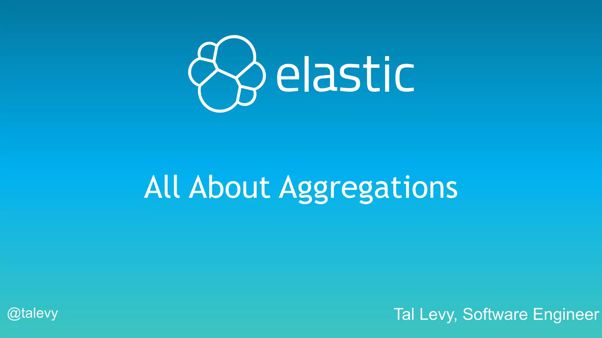 All about aggregations | PPT