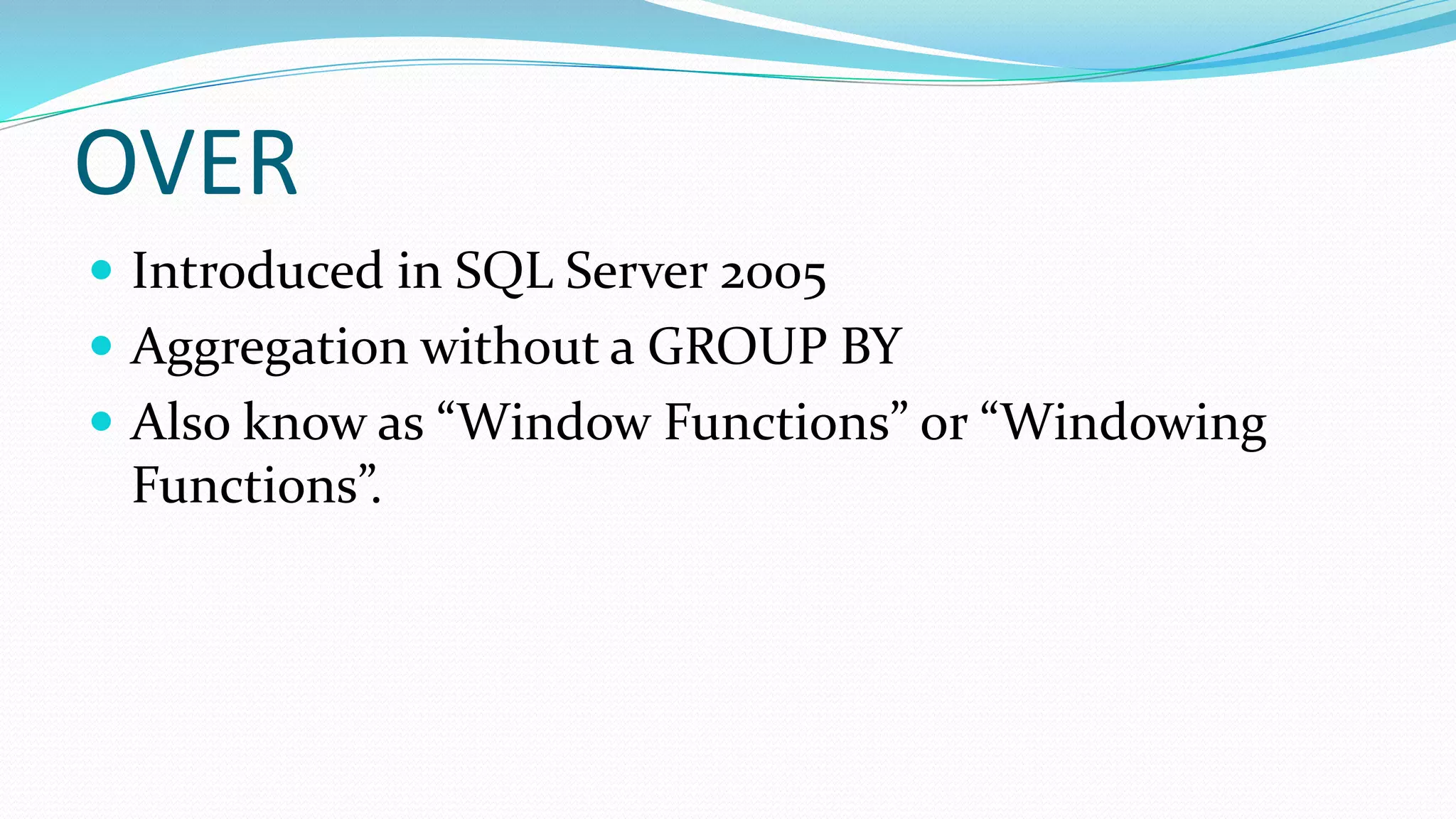 Aggregation Strategies | PPTX