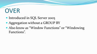 Aggregation Strategies | PPTX