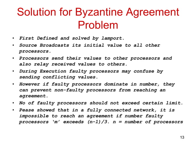 Aggrement protocols | PPT