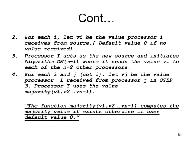 Aggrement protocols | PPT