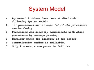 Aggrement protocols | PPT