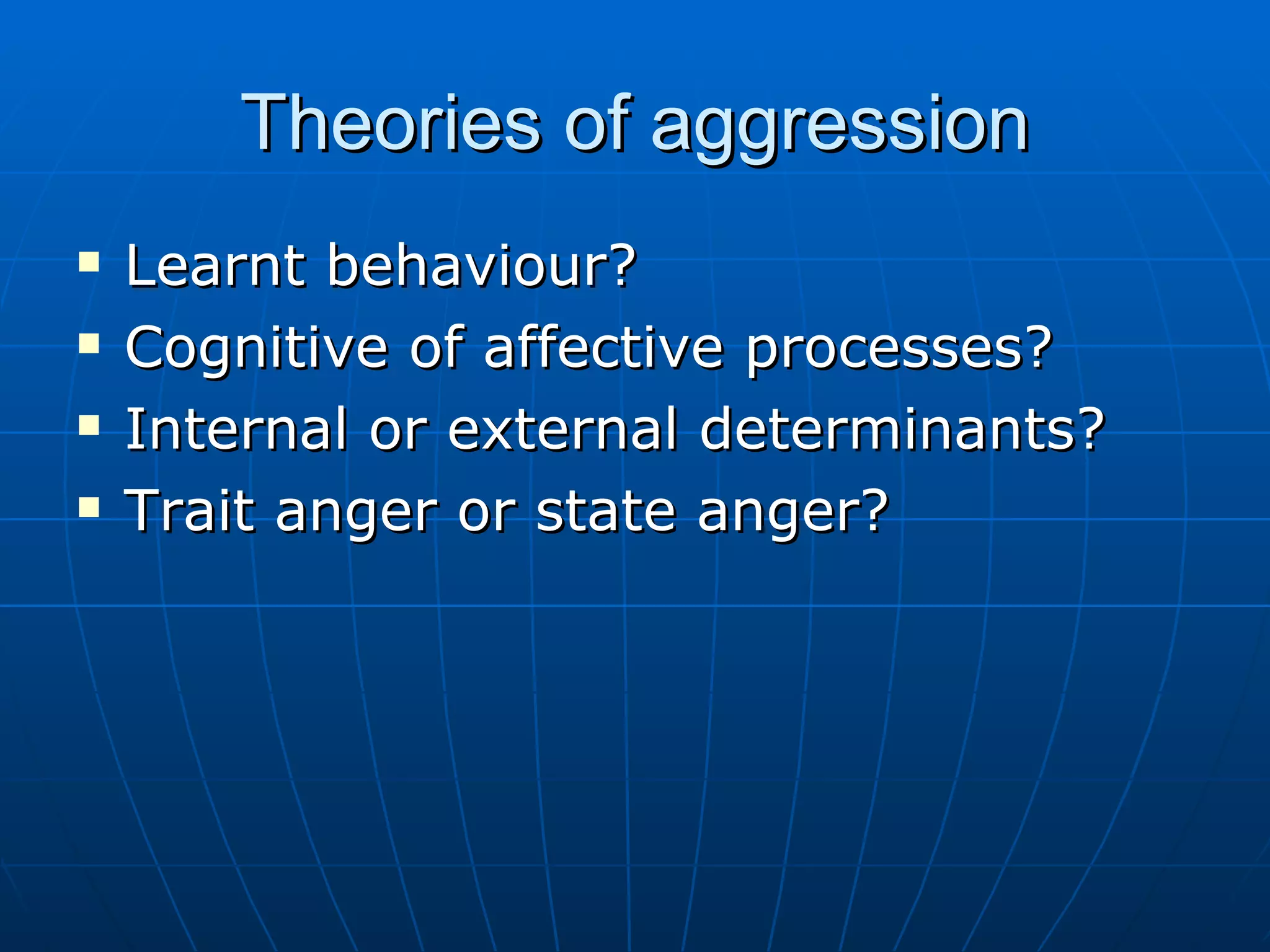 Aggression | PPT