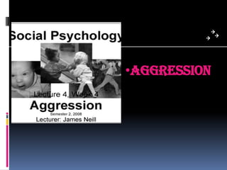 Aggression In Social Psychology | PPTX