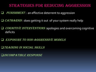 Aggression In Social Psychology | PPTX