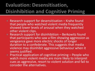 Aggression AQA A2 Psychology Paper 3 | PPTX