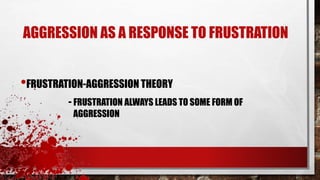 Aggression - Social Psychology | PPTX