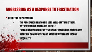 Aggression - Social Psychology | PPTX