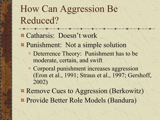 Aggression and Violence | PPTX