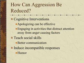 Aggression and Violence | PPTX