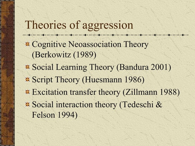 Aggression and Violence | PPTX | Parenting | Family and Relationships