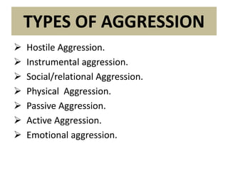 Aggression | PPT