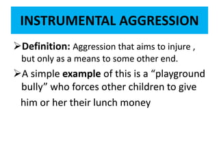 Aggression | PPT