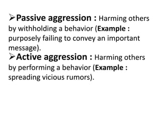 Aggression | PPT