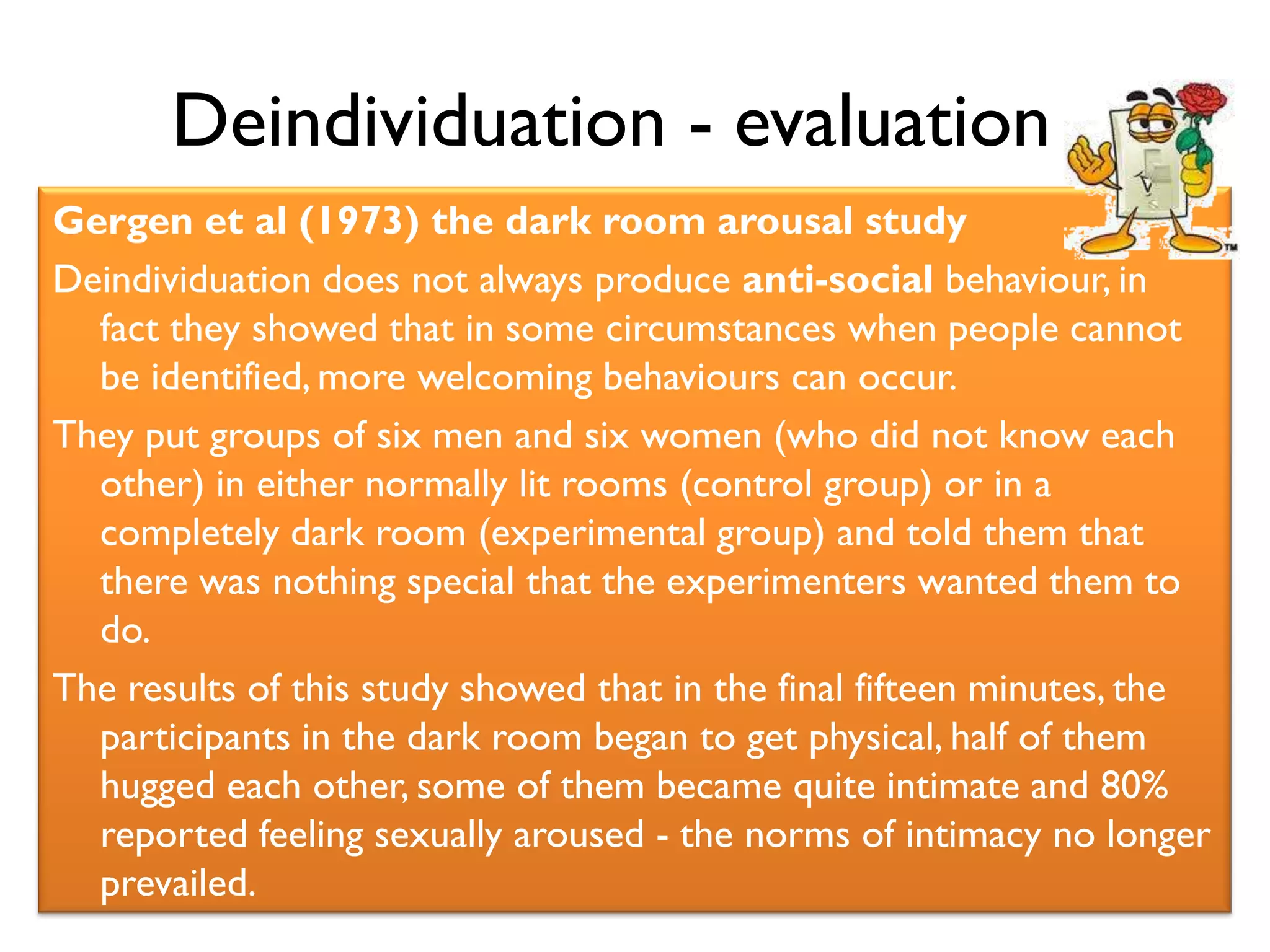 Aggression slt and deindividuation | PDF