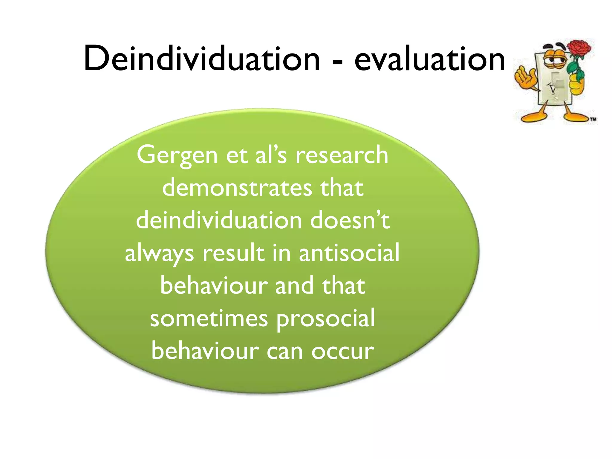 Aggression slt and deindividuation | PDF