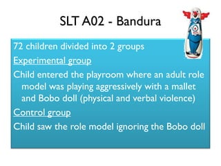 Aggression slt and deindividuation | PDF