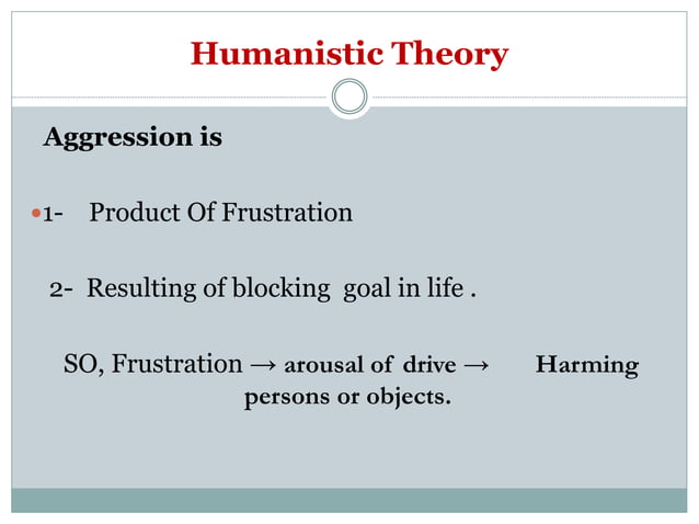 psychology of Aggression .ppt