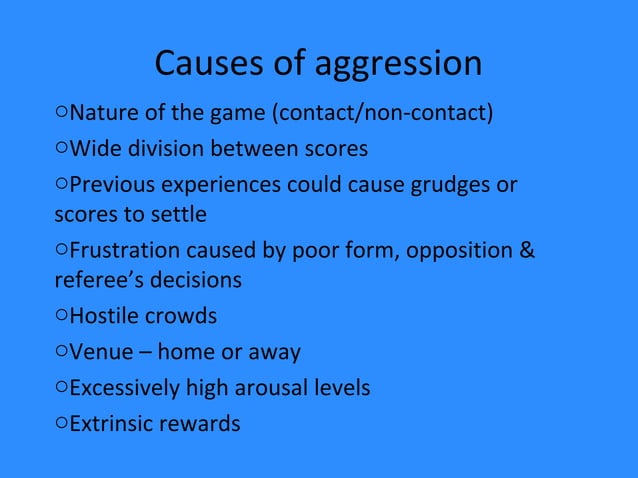 Aggression and assertion | PPT | Soccer | Sports