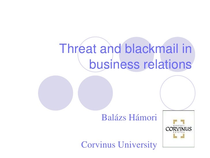 Blackmail vs extortion difference - coastmilo