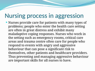 AGGRESSION AND SUICIDE. Mental health ppt | PPTX