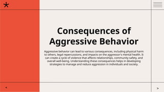Aggression and Violence.pptx in social psychology | PPTX