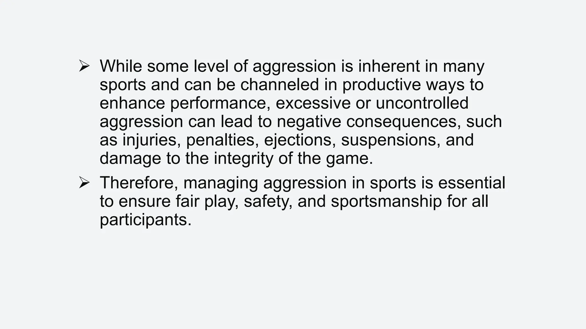 Aggression in Sports I Sports Psychology | PPTX