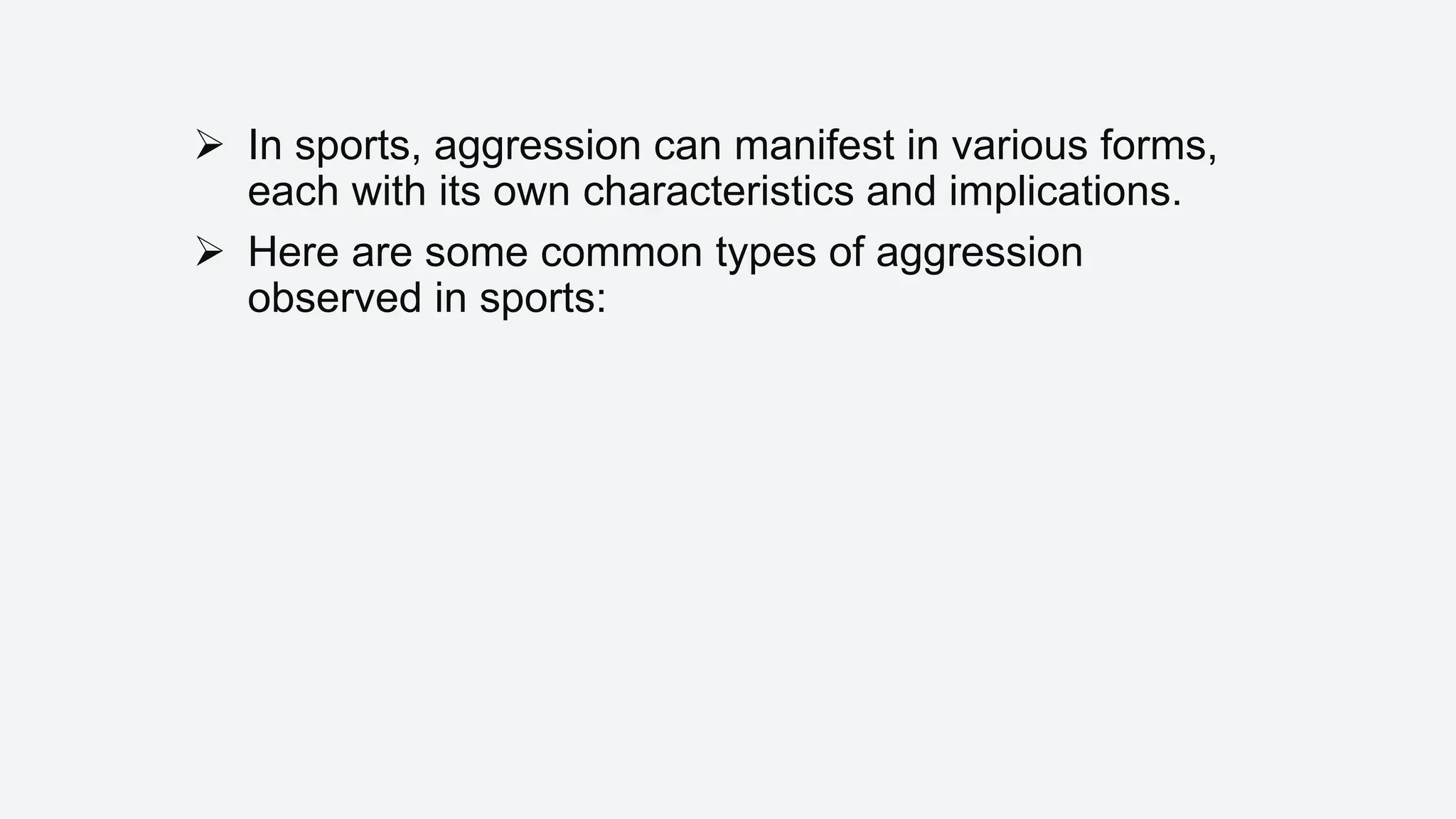 Aggression in Sports I Sports Psychology | PPTX