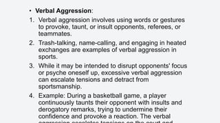 Aggression in Sports I Sports Psychology | PPTX