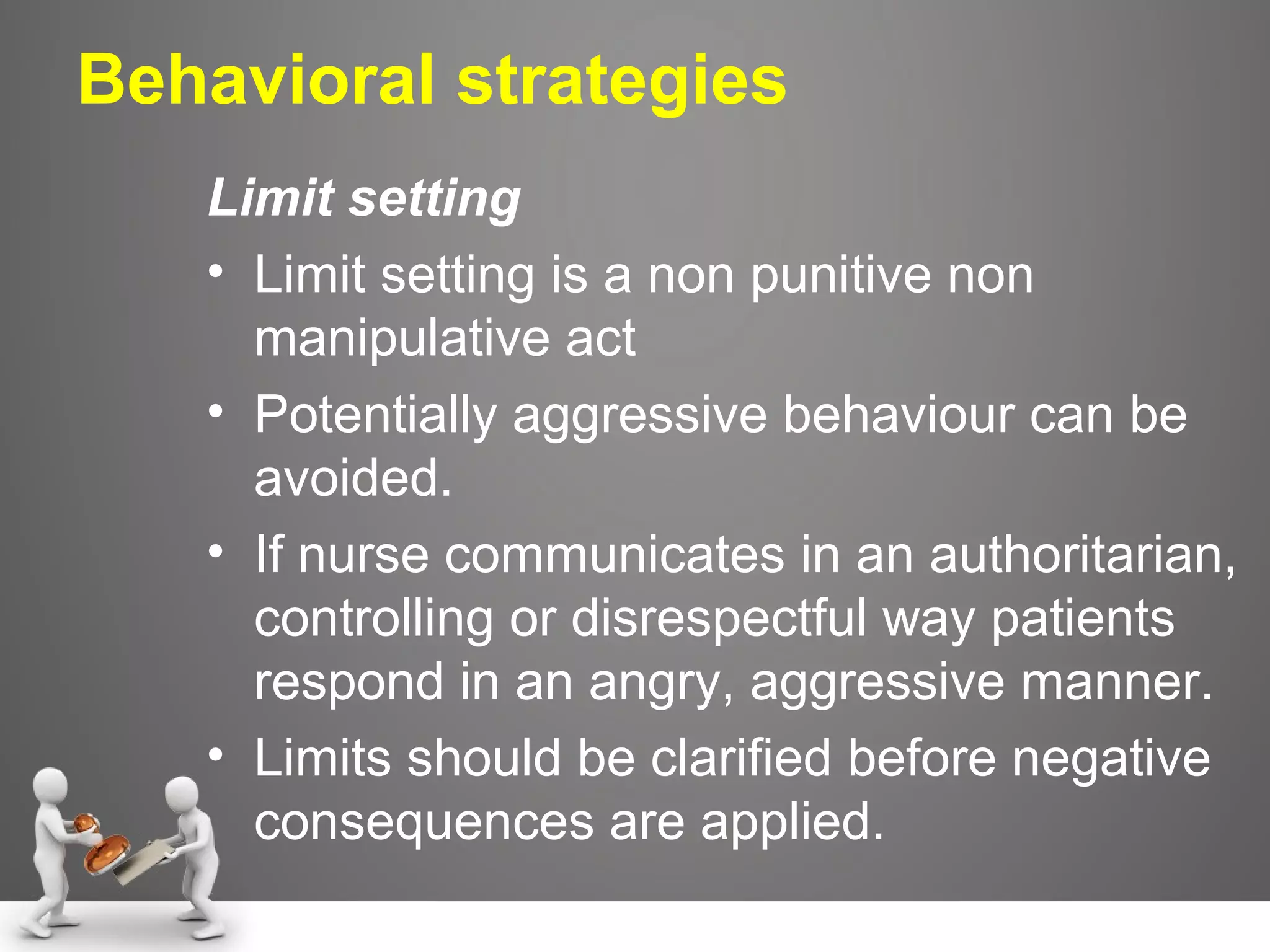 Management of Aggression | PPT