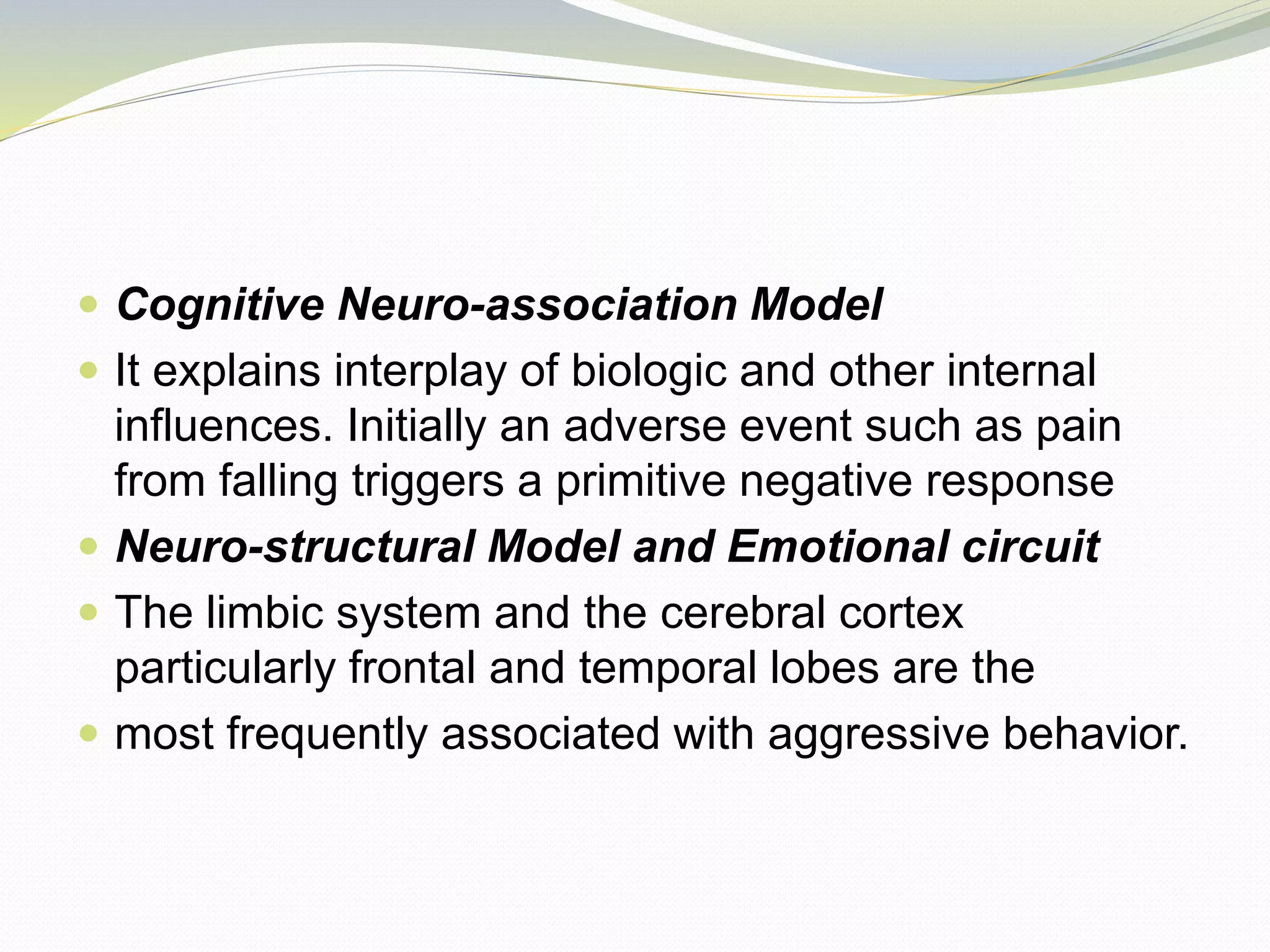 Aggression ppt | PPTX