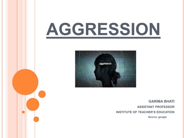 Aggression | PPTX