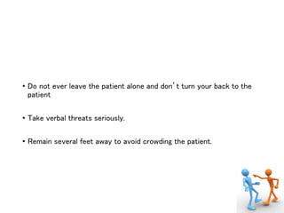 management of aggression | PPTX