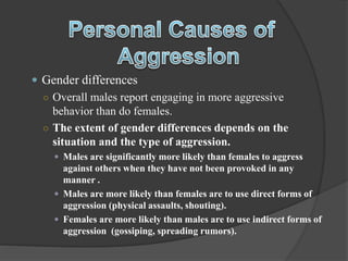 Aggressionppt final faheem | PPT