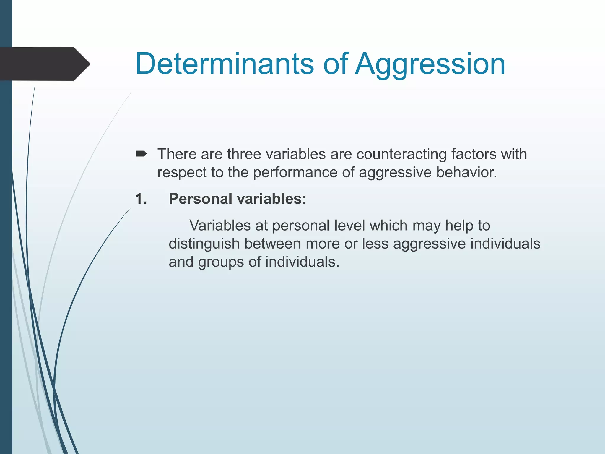 Aggression presentation1 | PPT