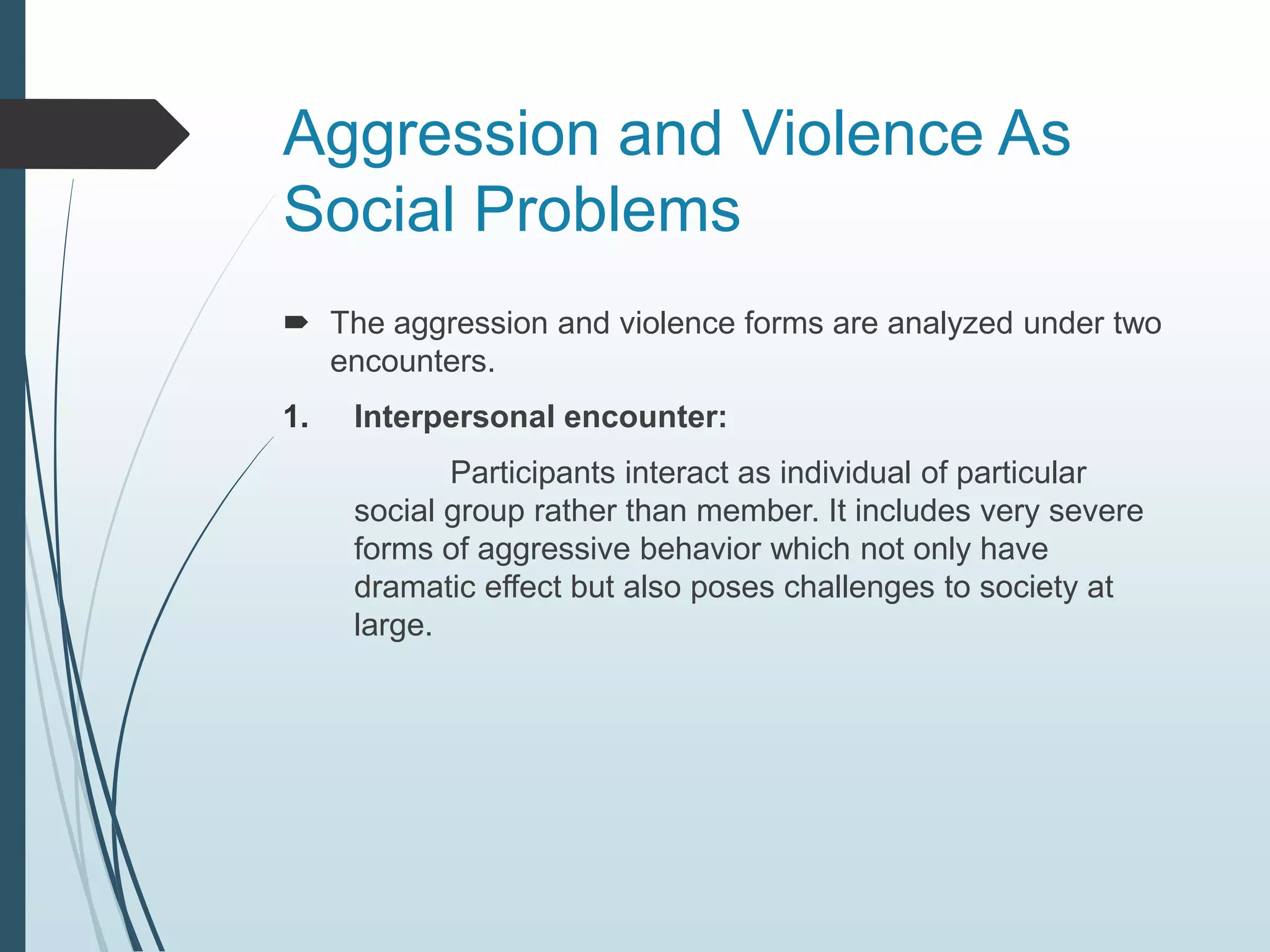 Aggression presentation1 | PPT