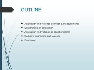 Aggression presentation1 | PPT