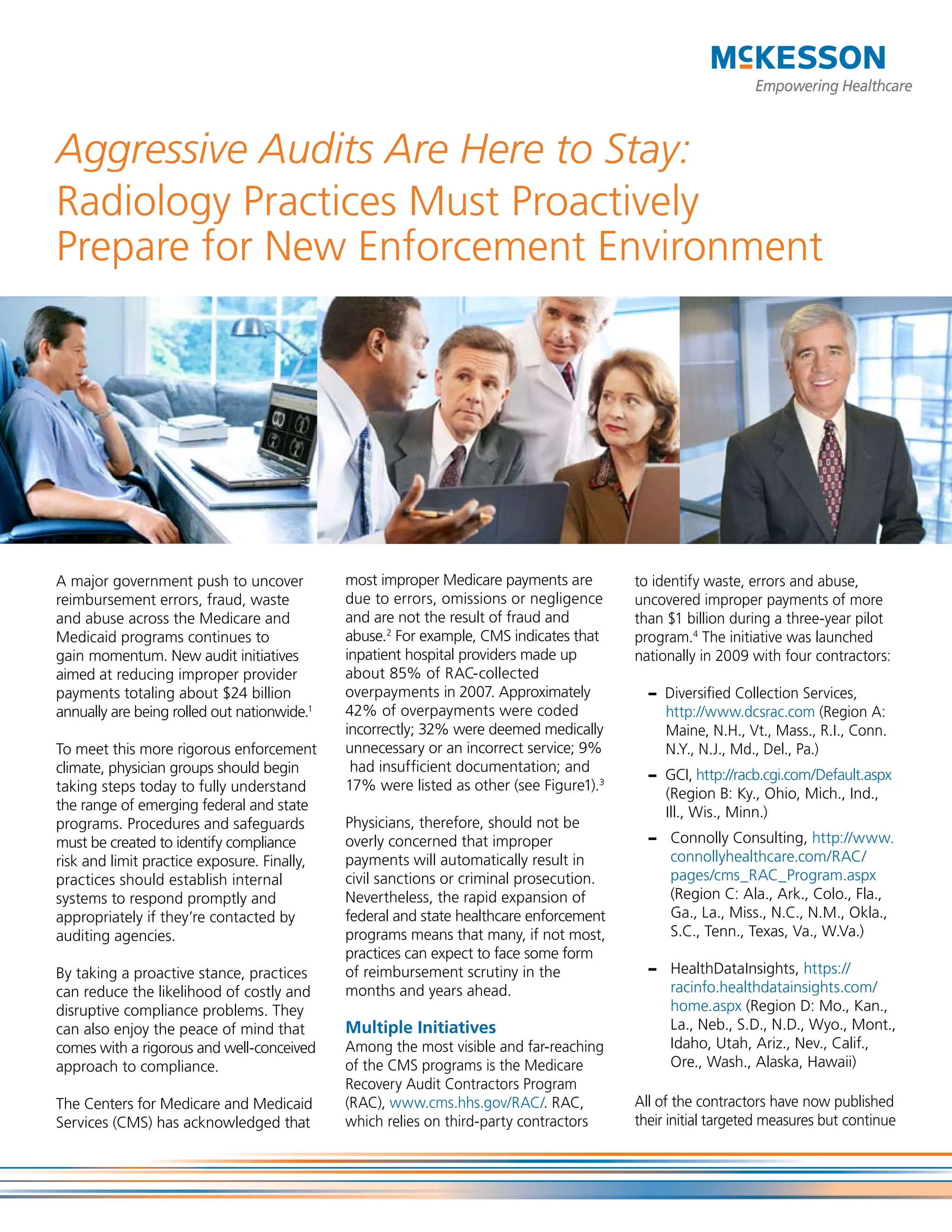 Aggressive Audits are Here to Stay: Radiology Practices Must ...