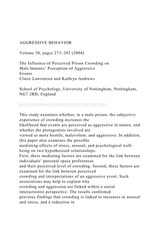 AGGRESSIVE BEHAVIORVolume 30, pages 273–283 (2004)The .docx
