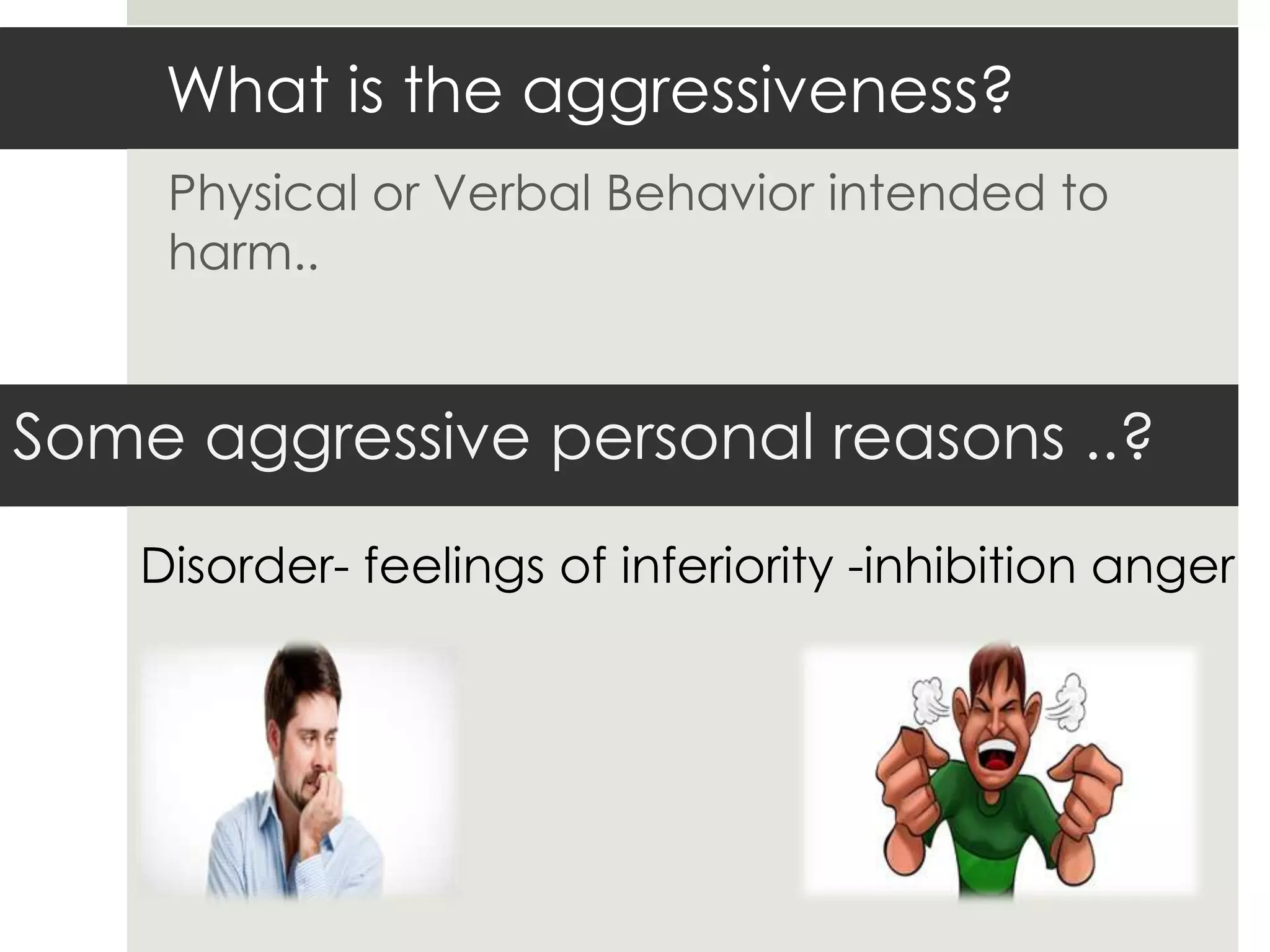 Aggressiveness | PPTX