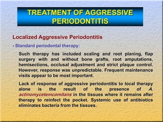 Aggressive Periodontitis | PPT