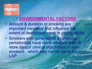 Aggressive periodontitis | PPT