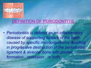Aggressive periodontitis | PPT