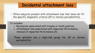 Aggressive periodontitis | PPTX
