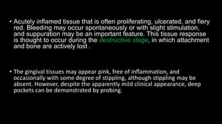 Aggressive periodontitis | PPTX
